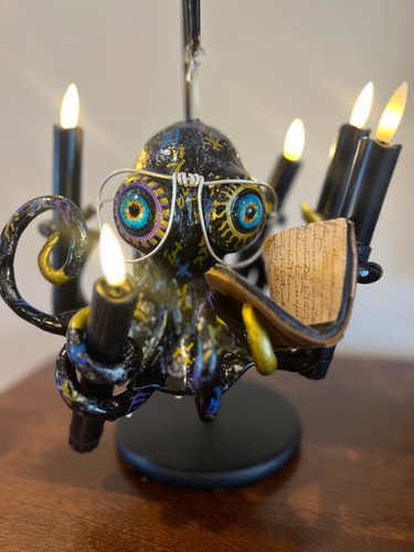 Tabletop ChandePuss with more detail | My Sweet Adeline Art