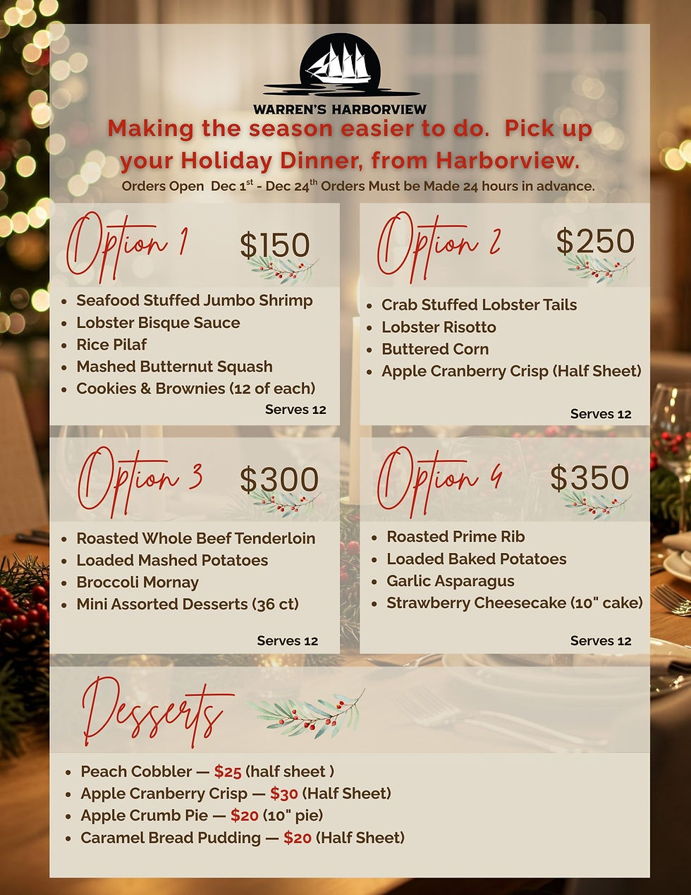 Warrens Harborview | restaurant near me | 59 Main St, Wareham, MA, USA
