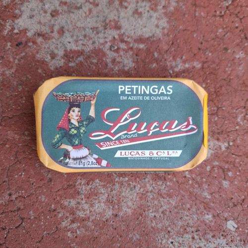 Lucas Small Sardines in Olive Oil | Something Fishy