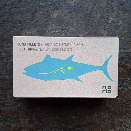 Maria Tuna Fillets in Light Brine with Organic Lemon Thyme | Something ...