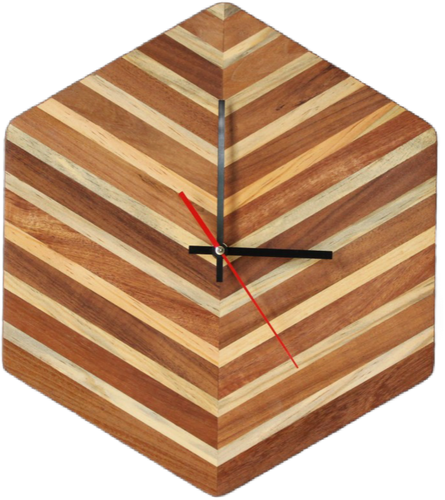 copy of Reclaimed Tzalam and Roblr Wood Clock By Studio ORYX | Studio ORYX