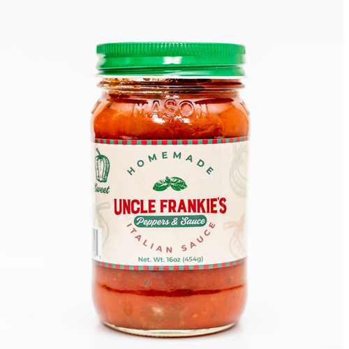 Sweet Peppers & Sauce | Uncle Frankies Sauce