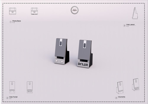M Computer Speaker Revit High Quality | RevitImport