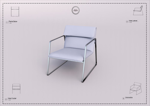 V Armchair 21 Revit High Quality | RevitImport