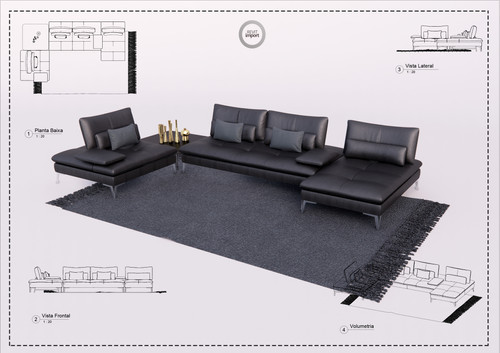 Sofa 132 kit Revit High Quality | RevitImport