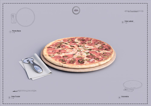 M Pizza Revit High Quality | RevitImport