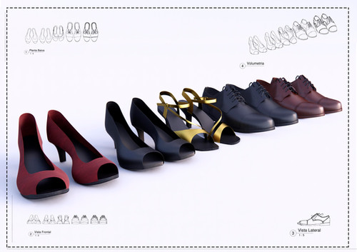 SET Shoes Revit High Quality | RevitImport