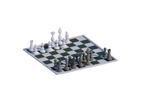 L Chess Game Board Revit | RevitImport