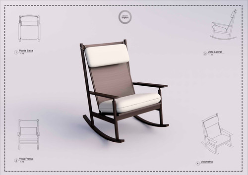 V Chair Swing Revit High Quality | RevitImport