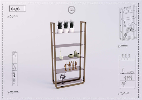 M Parametric M 191 Decorated Bookcase Revit | RevitImport