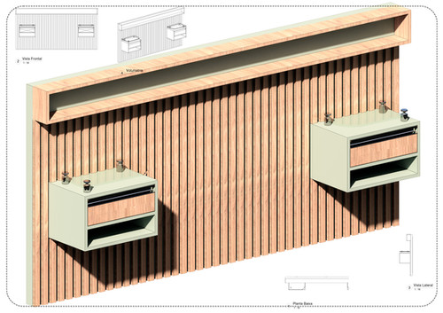 F Parametric Headboard 09 Revit High Quality | RevitImport