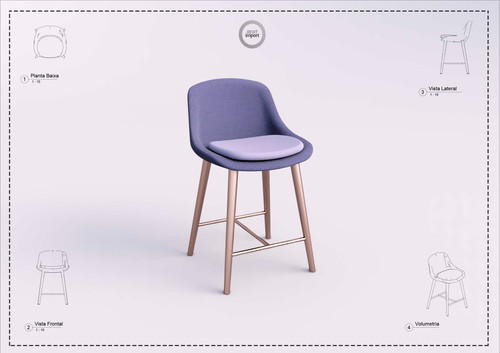 M Chair 2 Revit High Quality | RevitImport