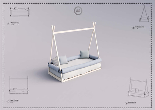 R Child Bed Cabana Revit High Quality | RevitImport