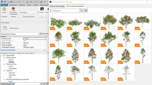U Enscape Proxy Vegetation 178 Models Vol.2 | RevitImport