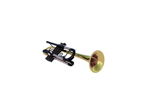 R Trumpet in C Revit Musical Instrument | RevitImport