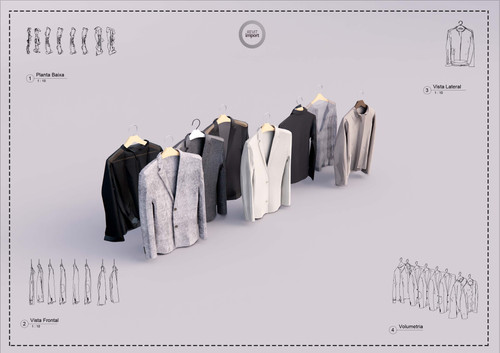 R Kit With 8 Clothes Set 4 Revit High Quality | RevitImport