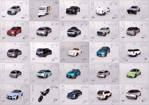 L PACK VEHICLES Vol. 10 With 25 Models | RevitImport