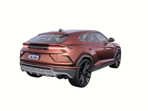 Lamborghini Urus Car Block Revit Family | RevitImport