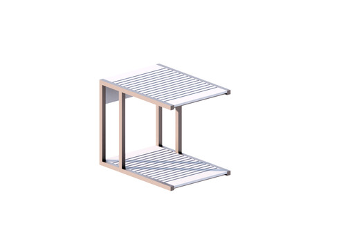 R Side Tabble Ana (60 x 43 x 49 cm) | RevitImport