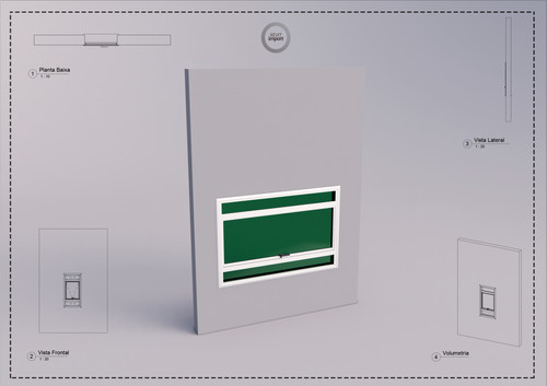 F Parametric Windows Triple Maxim-Air 022 Revit | RevitImport