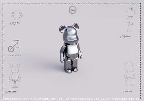 V Bear Toy Revit High Quality | RevitImport