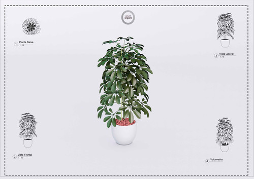 V Shelf Vegetation Revit High Quality | RevitImport