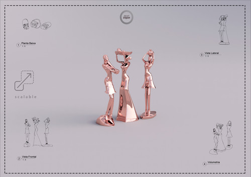 M Sculpture ED 103 Revit High Quality | RevitImport