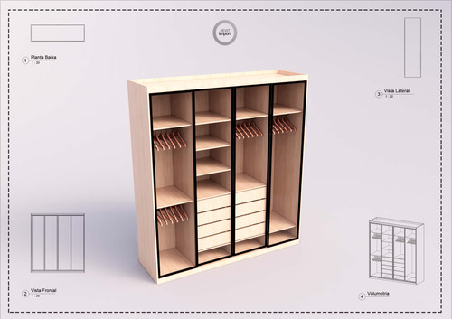M 221 Parametric Wardrobe Revit | RevitImport