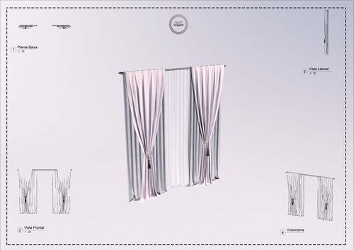M Curtain C02 Parametric Revit High Quality | RevitImport
