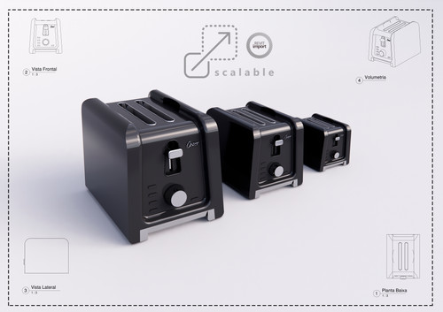 M Toaster High Quality | RevitImport