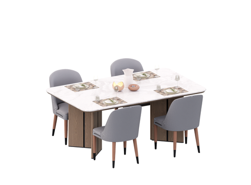 Parametric Dinner Table Revit | RevitImport