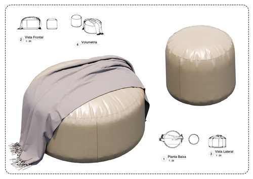 V Scalable Puff 2 Revit High Quality | RevitImport