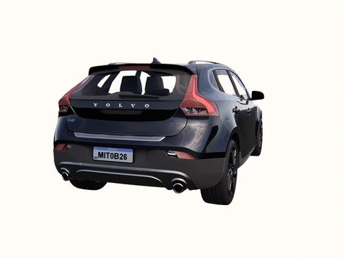 L Volvo V40 Cross Country Car Block Revit Family | RevitImport