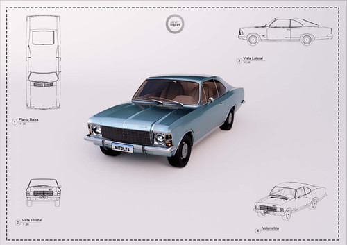 L Volkswagen Opala Custom Revit High Quality | RevitImport