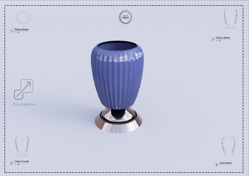 M Scalable Vase J07 Revit High Quality | RevitImport