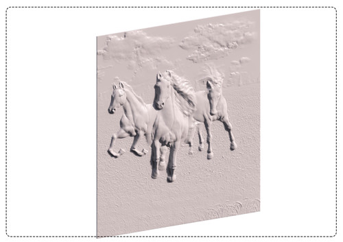 Frame 3D Horse Revit High Quality | RevitImport