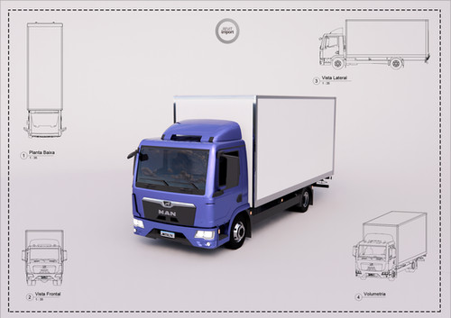 L Man TGL Revit High Quality | RevitImport