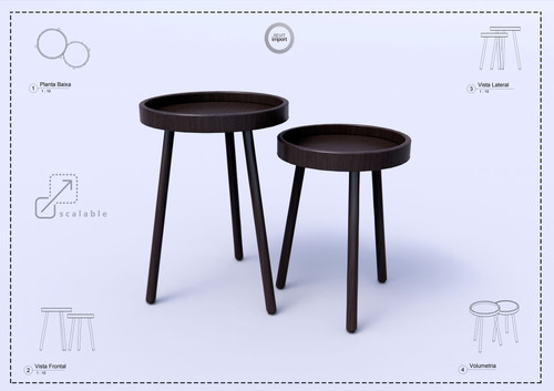 Table Round Scalable Revit High Quality | RevitImport