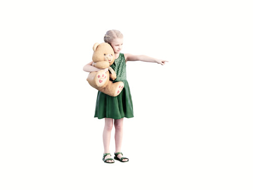 S Realistic Kid Children and Mom RVT Import textured Revit 2023 ...
