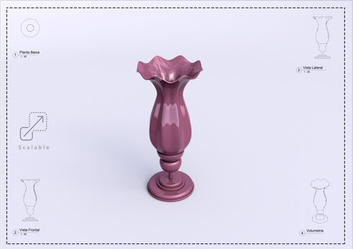 M Scalable Vase J17 Revit High Quality | RevitImport