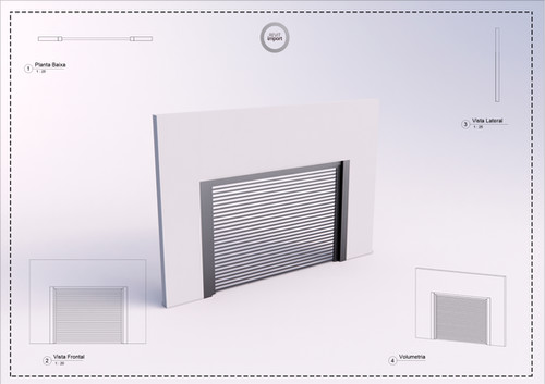 F Parametric Gate Revit PRT_020 | RevitImport