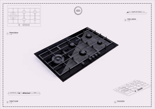 V Spicy CookTop Revit | RevitImport