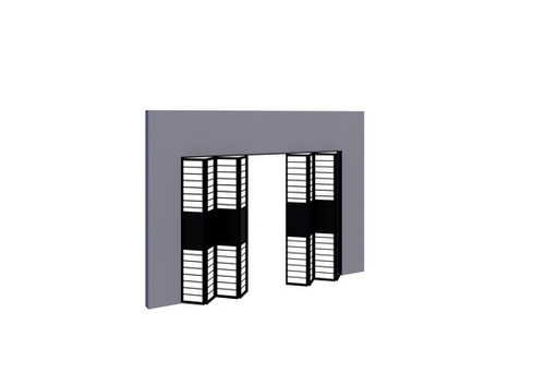 M Parametric Door Shrimp Holder PP_8H_002 | RevitImport