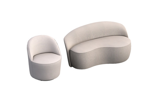 R Set Sofa e Armchair Basic Revit | RevitImport