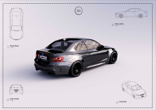 L BMW 128i Revit High Quality | RevitImport