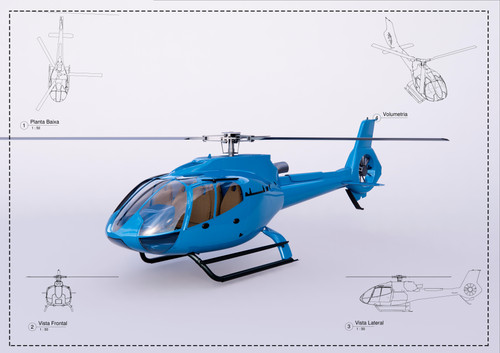 Helicopter Revit High Quality | RevitImport