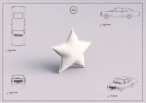 M Star Pillow Revit High Quality | RevitImport