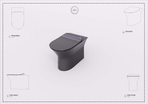 V Toilet Bowl Sanitary Revit High Quality | RevitImport