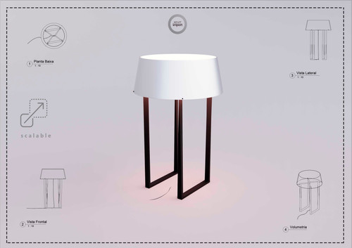 Floor Lamp 11 Scalable High Quality | RevitImport