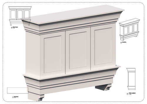 Parametric Range Hood Cover Revit High Quality | RevitImport